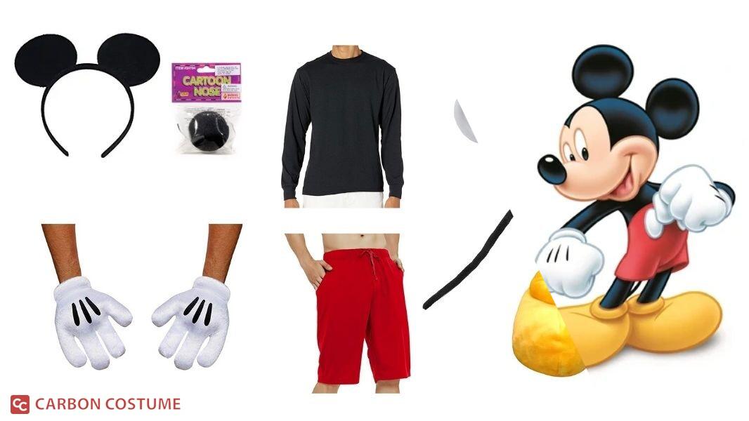Mickey Mouse Costumes Carbon Costume